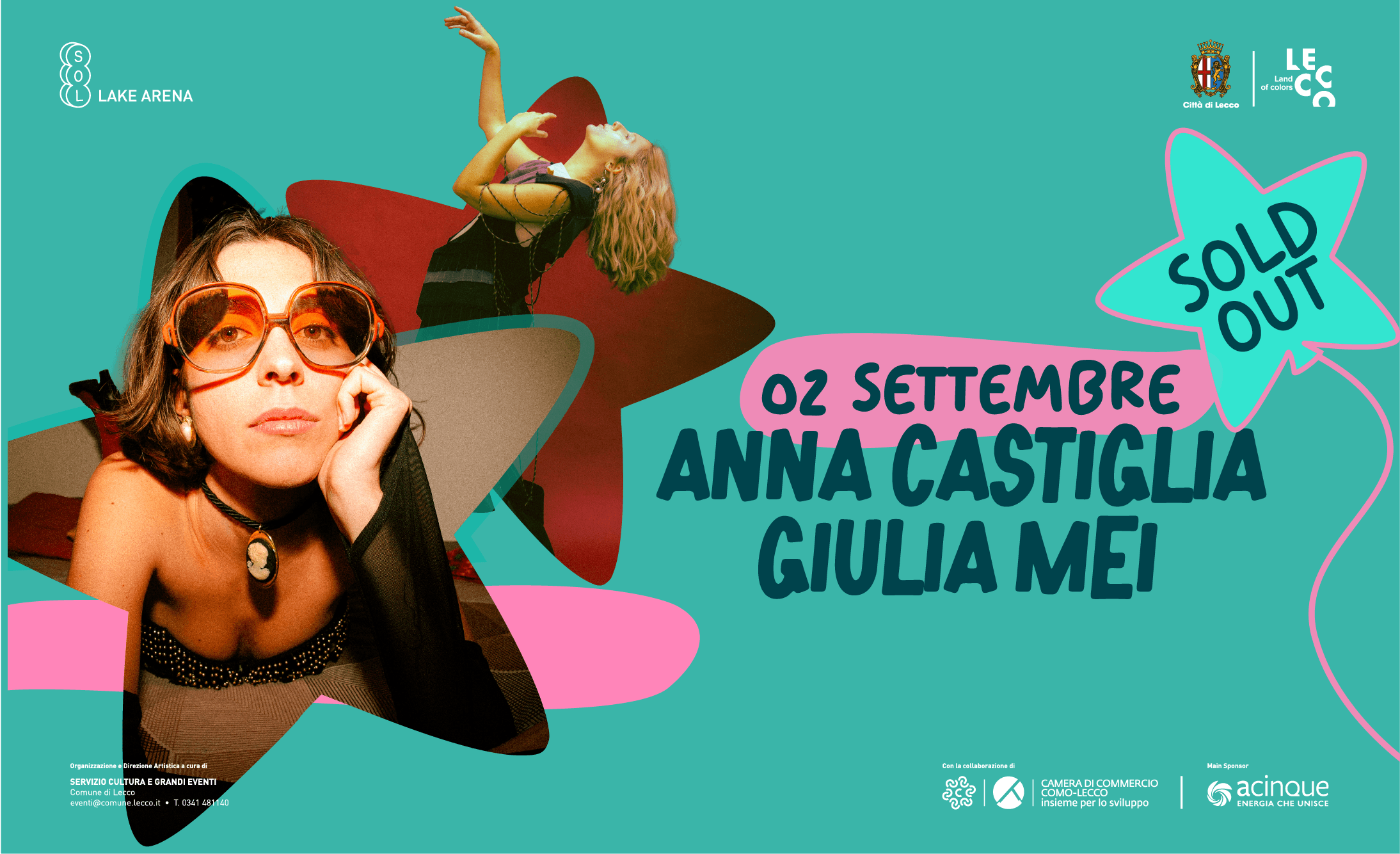 Sound Of Lecco 2025: Anna Castiglia + Giulia Mei - Lecco Tourism
